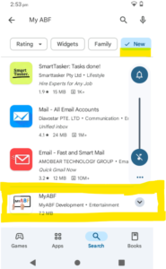 Australian Bridge Federation » My ABF Android App